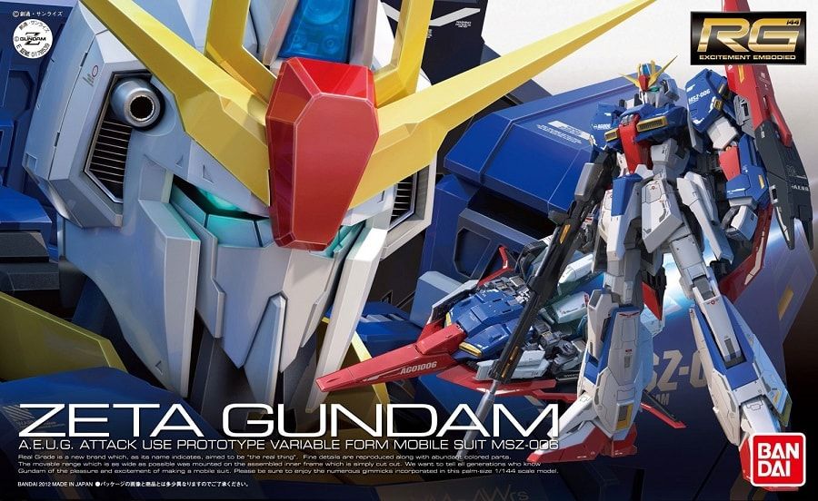 1/144 RG Zeta Gundam - GUNDAM HOUSE - ផ្ទះ GUNDAM